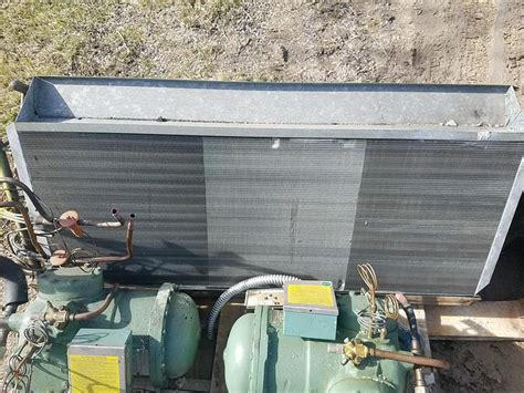 Used Liebert Model 5000 4 A C Condenser Removed From 10 Ton Liebert