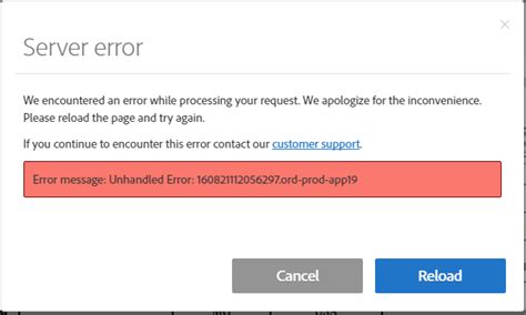 Solved Can T Sign Documents Server Error Adobe Product Community