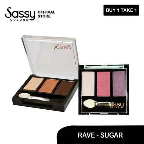 Sassy Colors Trio Sparkling Eyeshadow Bundled Lazada Ph
