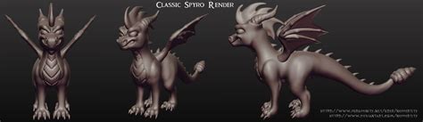 P 3d Spyro Render By Neffertity On Deviantart