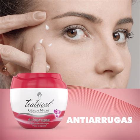 Crema Facial Teatrical Antiarrugas Con Células Madre Pote 200g