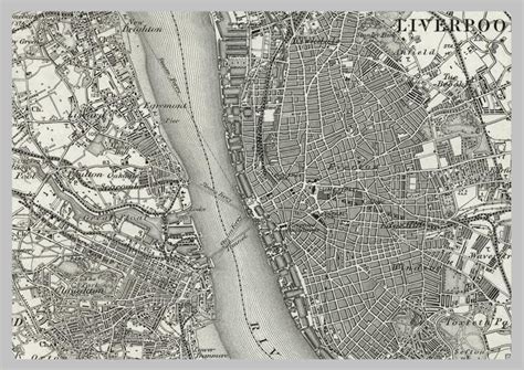 1890 Collection Liverpool Formby Ordnance Survey Map I Love Maps