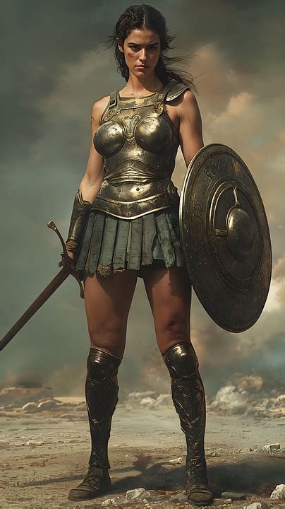 Download Ai Generated Athena Greek Mythology Royalty Free Stock