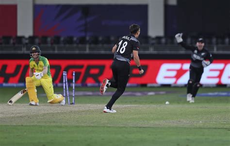 Trent Boult Takes Off After Dismissing David Warner