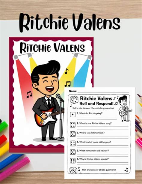 Ritchie Valens Hispanic Heritage 1 2 By Pita And Ninis Bilingual Corner