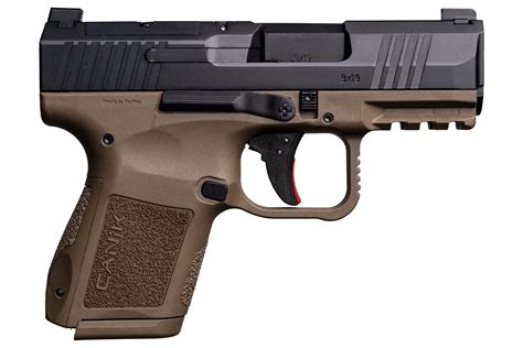 Shop Canik Mete Mc9 9mm Optic Ready Micro Compact Pistol With Fde Two