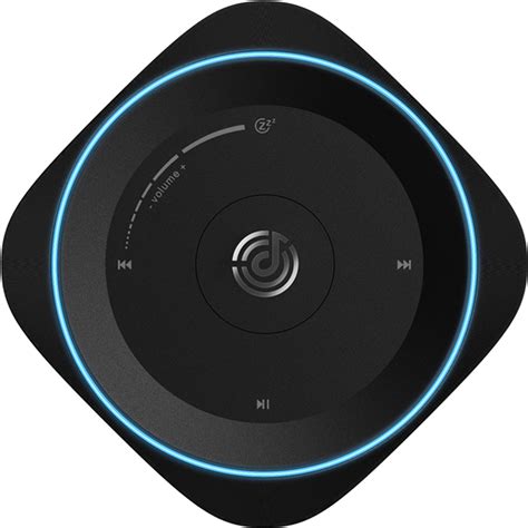 叮咚 A1 语音操控 Wifi无线蓝牙迷你音响 百度音乐 全语音对话智能音箱 皓月白