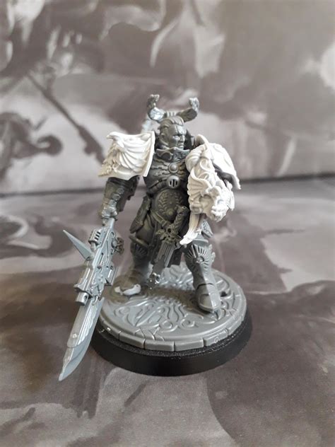 My Very Wip Valerian Kitbash There Are Many Out There But This Is Mine R Adeptuscustodes