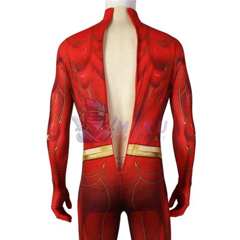 2023 Movie Flashpoint Flash Costume Cosplay Suit Mikucosplay