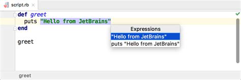 Extract Parameter Rubymine Documentation