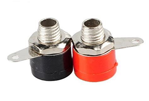 2 X Panel Mount Binding Post All Top Notch