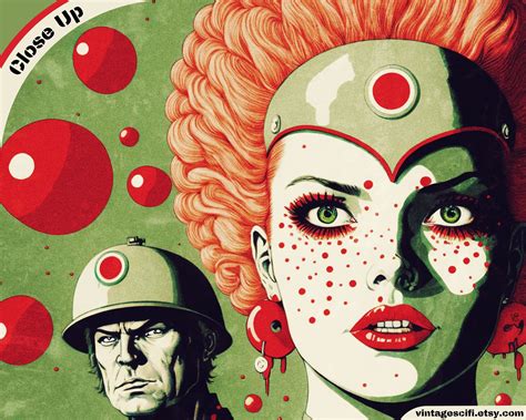 Pulp Magazine Cover Art Retro Futuristic Wall Art Vintage Sci Fi