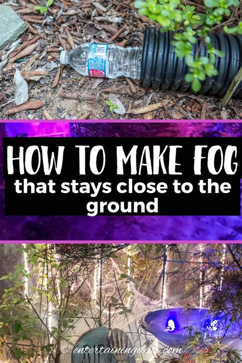 Halloween Fog Machine Ideas How To Make Low Lying Fog Artofit