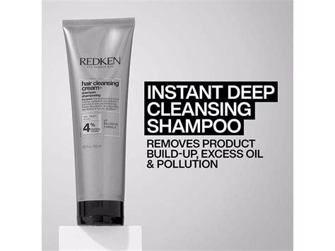 Redken Hair Cleansing Cream Clarifying Shampoo Lovelyskin
