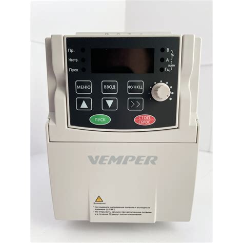 Частотный преобразователь VEMPER 0,75 кВт VR100-0075T4B (380В) 13920 ...