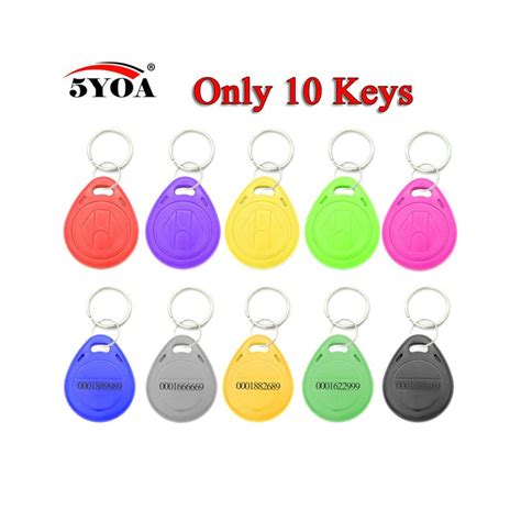 Waterproof Metal Rfid Access Control Keypad With 1000 Users 10 Key Fobs For RFID Door Access
