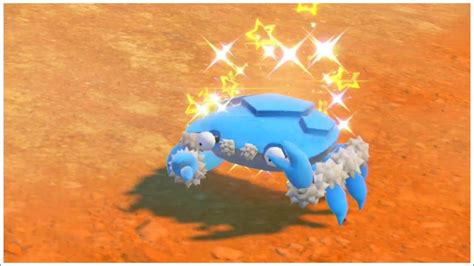 Live Shiny Klawf In Pokemon Scarlet Youtube