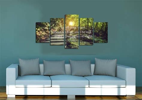 Proverbs 3 6 2 Niv He Will Direct Your Path Scripture Art Etsy