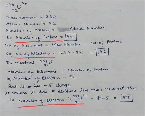 [solved] There Are Protons Neutrons And Electrons In 238 92 Course Hero