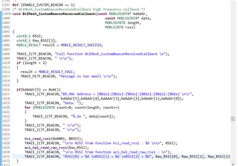 Solved Stm32wb55 Scan Beacon Tag And Read Rssi Stmicroelectronics