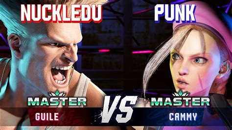 SF6 NUCKLEDU Guile Vs PUNK Cammy High Level Gameplay YouTube