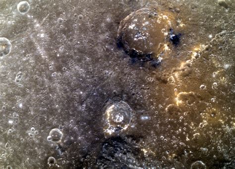 Craters In The Caloris Basin On Mercury Spaceref