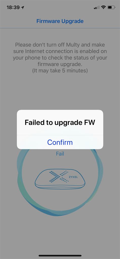 Firmware Upgrade — Zyxel Community