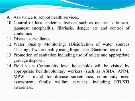 Primary Health Centre Phc Pptx