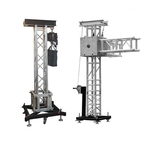 Aluminum Ground Support System Lifting Tower Truss For Stage Roof Truss Ground Support Truss