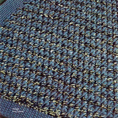 Crocheted Cape Cod Area Rug Pattern