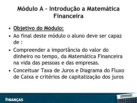 PPT Matemática Financeira PowerPoint Presentation free download ID