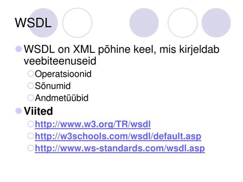 Ppt Wsdl Web Services Description Language Powerpoint Presentation