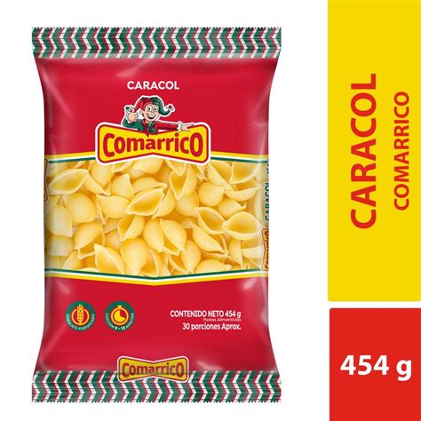 Pasta Caracol Comarrico X 1000 G Supermercado Megatiendas
