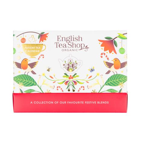 Advent Calendar White T Box 25 Tea Sachets The English Tea Shop