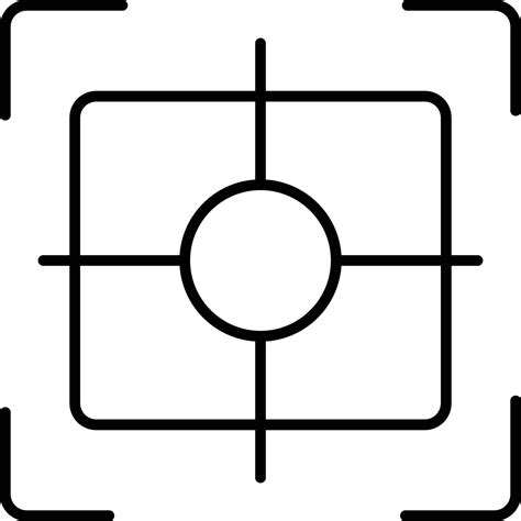 Camera Focus Outline Vector Illustration Icon 36482198 Vector Art At Vecteezy