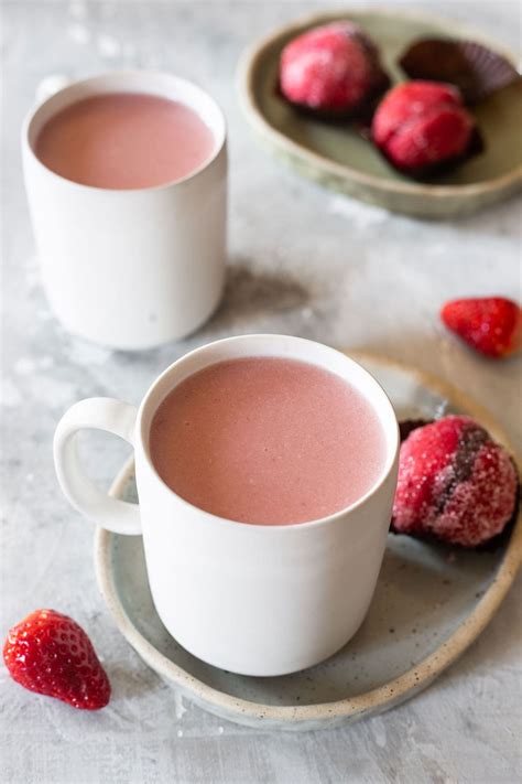 Atole De Fresas Strawberry Atole
