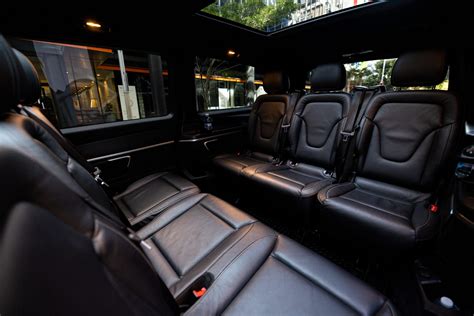 Luxury Mercedes V Class Chauffeur Hire Car Service Luxvan