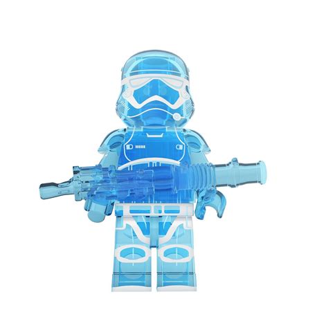 Transparent Stormtrooper Minifigures Compatible Lego Star Wars Minifigure