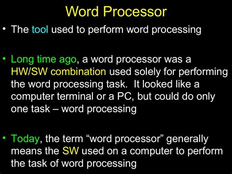 Word Processing Dtp