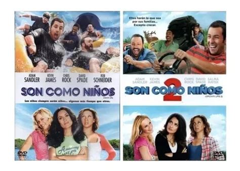 Son Como Niños 1 Y 2 Adam Sandler Película Dvd Nuevo Sellado Mercadolibre