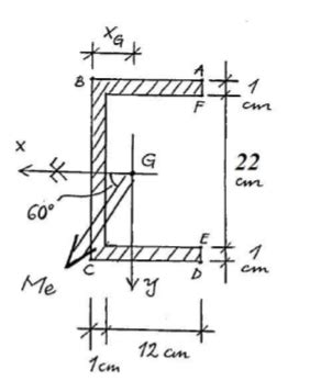 Solved Calculate The Xg Ix And Iy Values Of The Given Chegg Com