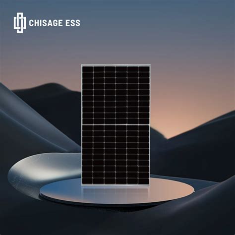 Chisage All Black Perc Mono 360w 370w 375w Solar Panel Price Type All
