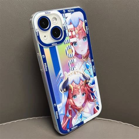 Genshin Impact LED Glowing Phone Case Xiao Genshin Star