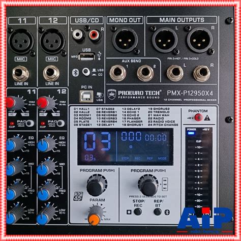 Proeurotech Pmx P12950 X4 Powermixer บูลทูส เพาเวอร์มิกเซอร์ รุ่นใหม่