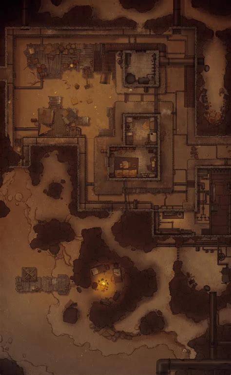Sewer Tunnels Czepeku Maps