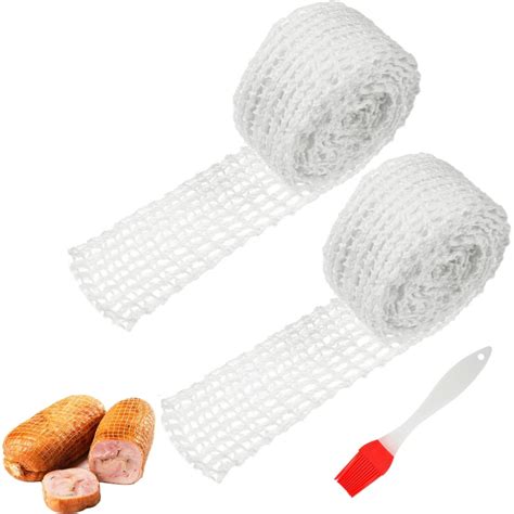 Meat Netting Roll Dingrich 2 Rolls Sausage Netting Rolls Elastic Beef