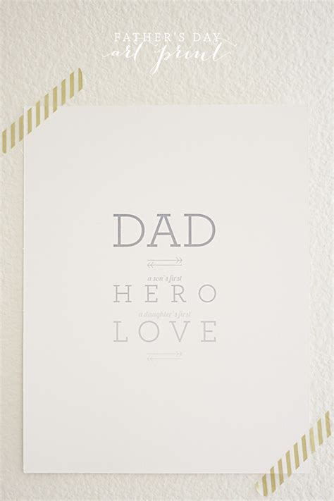 Celebrate Dad Free Art Print Ashlee Proffitt