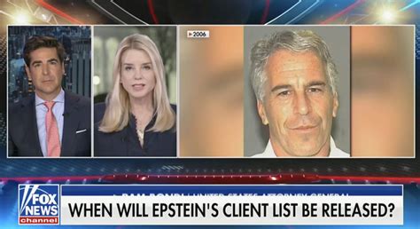 Trumps Ag Promises To Release Epstein Files And ‘a Lot Of Flight Logs Today ‘this Will Make