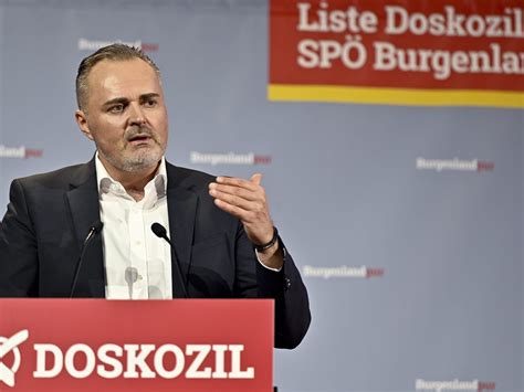 Solider SPÖ Wahlkampf im Burgenland Landtagswahl Burgenland VIENNA AT