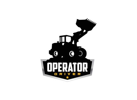 Loader Logo Vector For Construction Company Vehicle Equipment Template